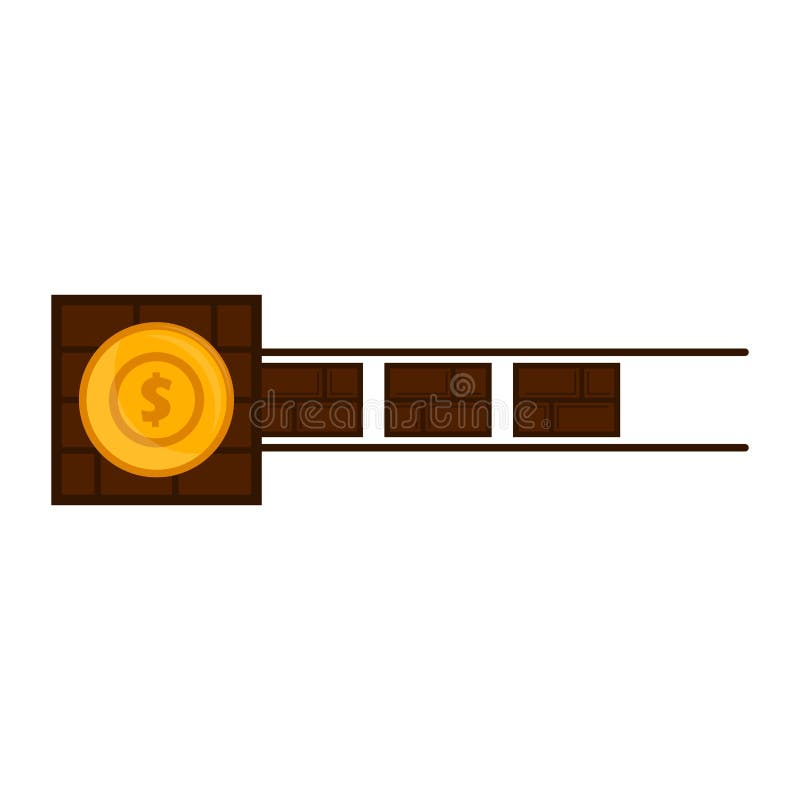 Video Game Money Progress Bar Stock Vector - Illustration of ribbon ...