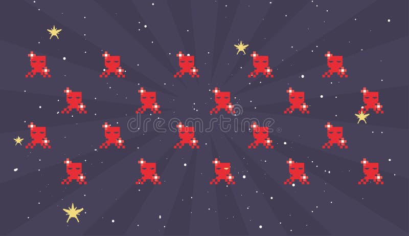 Video game retro stock illustration. Illustration of vector - 147947381