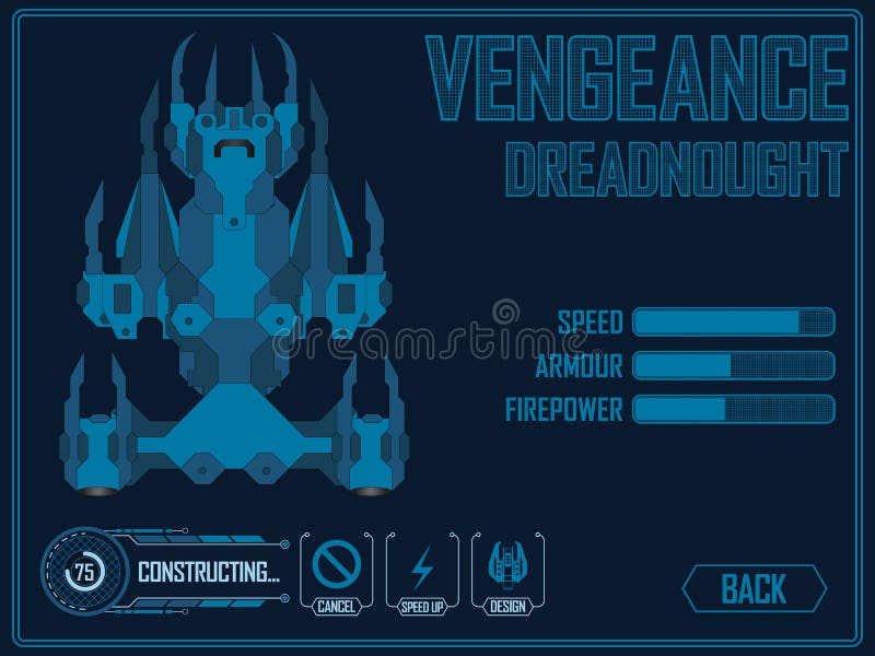 Video game space ship stock vector. Illustration of galaxy - 79232518