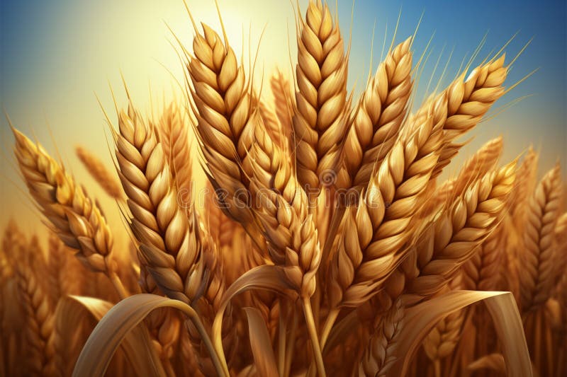 Video Game Sprite Icon Capturing the Essence of a Wheat Field Stock ...