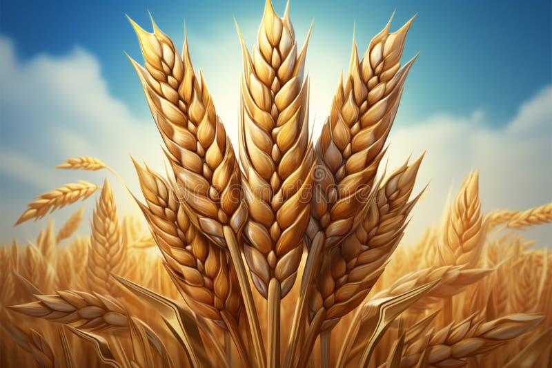 Essence Wheat Stock Illustrations – 1,139 Essence Wheat Stock ...
