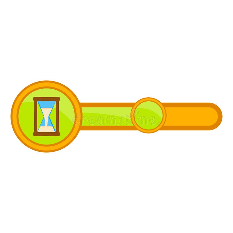 Video Game Time Progress Bar Stock Vector - Illustration of icon ...