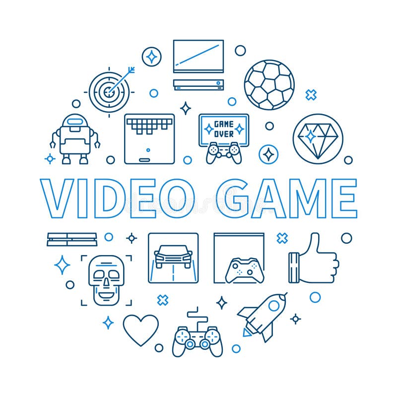 Games Console Outline Vector Stock Illustrations – 1,360 Games Console ...