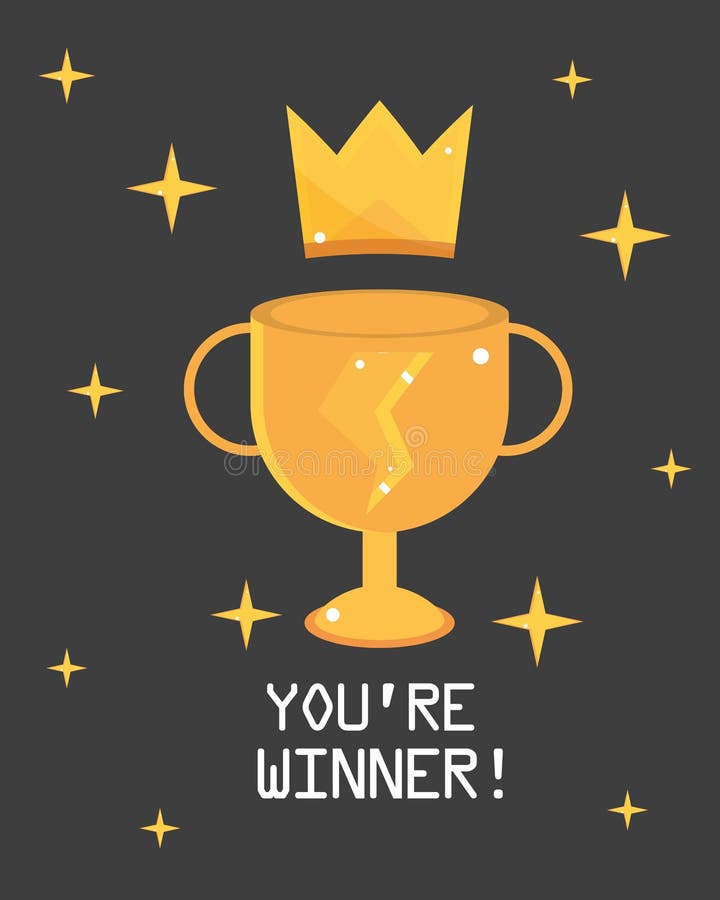 Video game winner stock vector. Illustration of gaming - 213856223