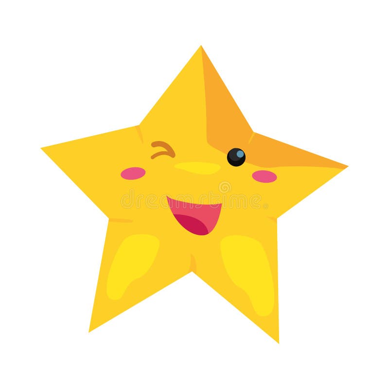 Star Winking Stock Illustrations – 267 Star Winking Stock Illustrations ...