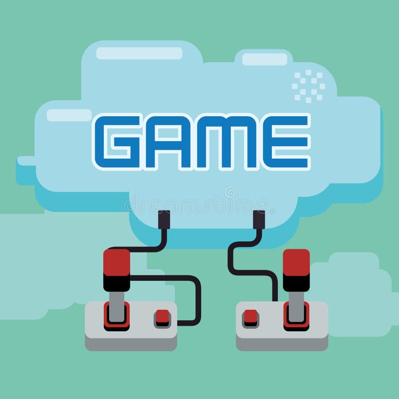 Video games design stock vector. Illustration of design - 58547132