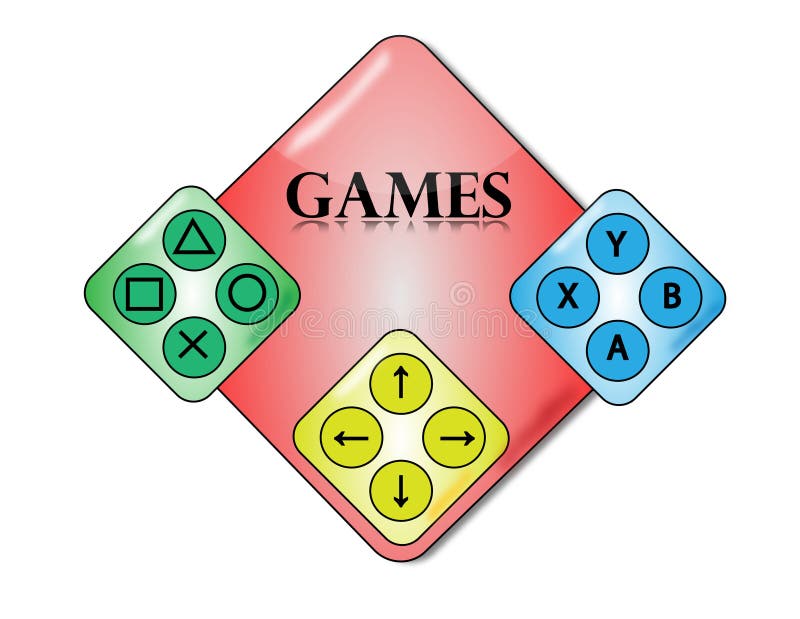 Video games symbol stock vector. Illustration of competitive - 16960891