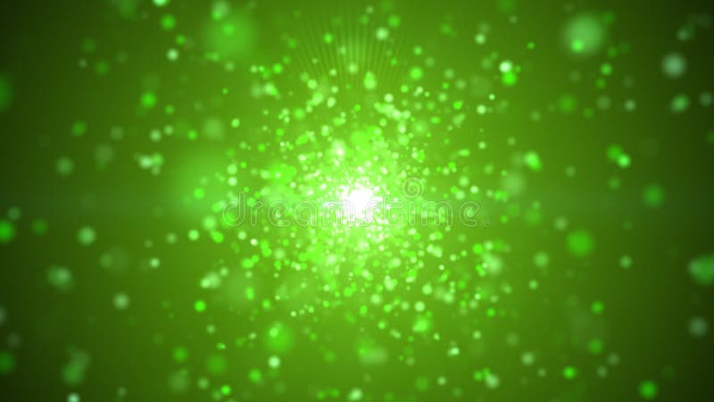Green particle field stock video. Video of black, environmental - 105216895