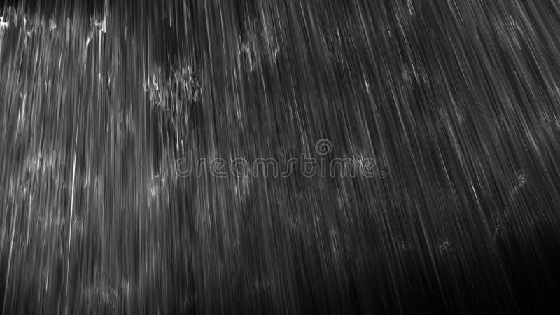Loop Footage of Rain Falling on Black Background Stock Video - Video of ...