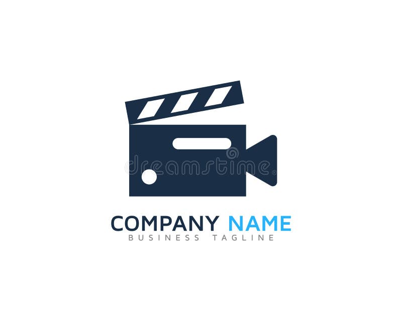 Video Icon Logo Design Element Stock Vector - Illustration of media ...