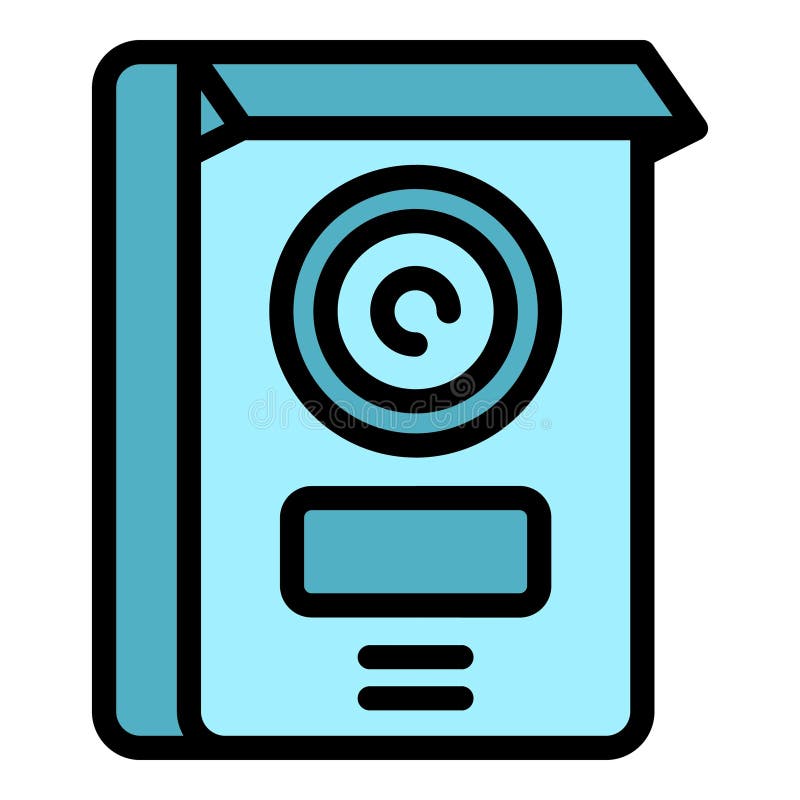 Video Intercom Equipment Icon Vector Flat Stock Vector - Illustration ...
