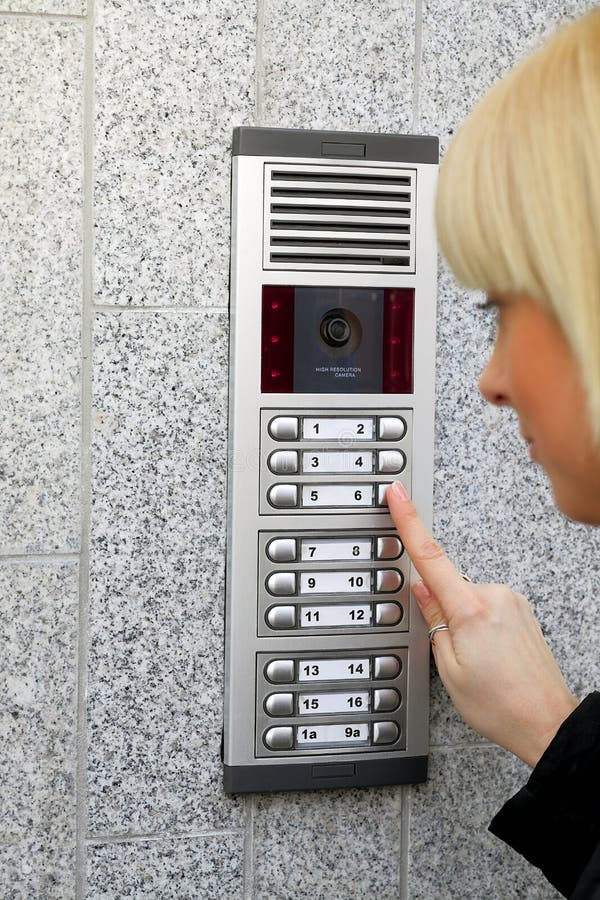 Video Intercom stock image. Image of global, family, call - 14072159