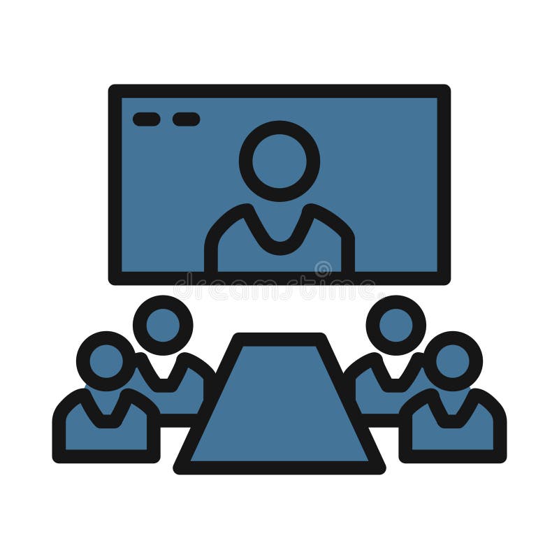 Video Lecture, Online Lecture Isolated Vector Icon Can Be Easily Edit ...