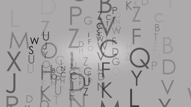 Letters Blast Slow Motion 3D Rendering, Back To School Text Appears ...