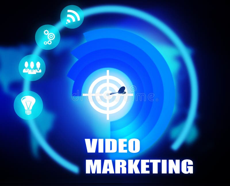 Video Marketing Concept Plan Graphic Stock Illustration - Illustration ...