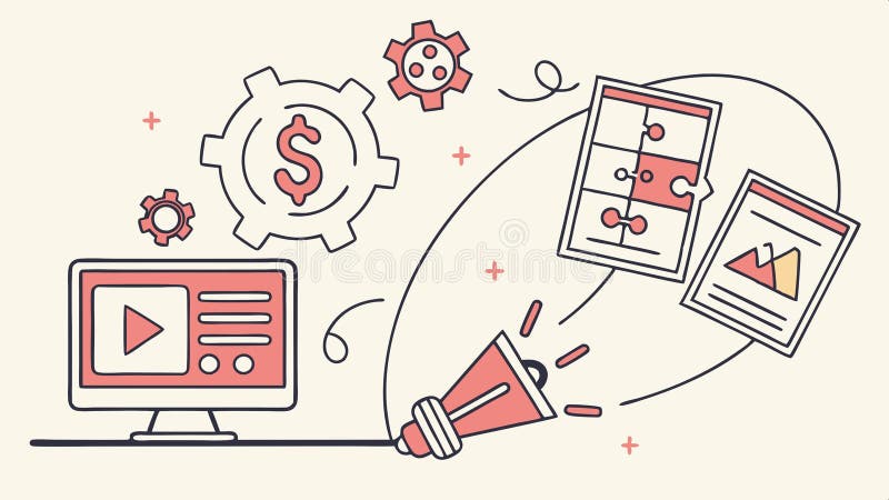 Video Marketing Presentation with Charts, Digital Promotion and Content ...