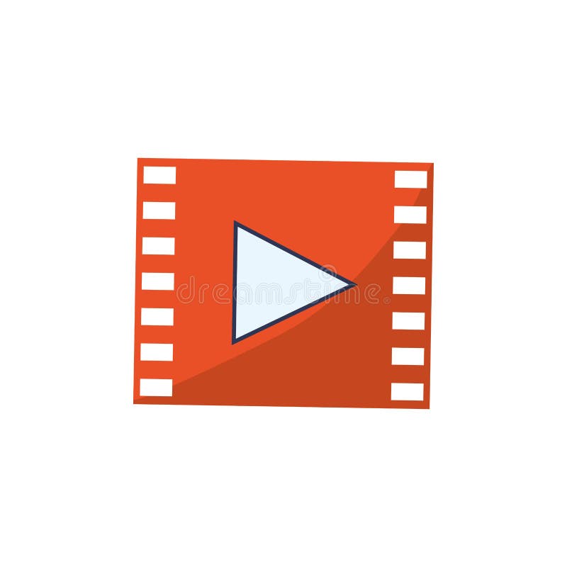 Video media player stock illustration. Illustration of player - 89394783