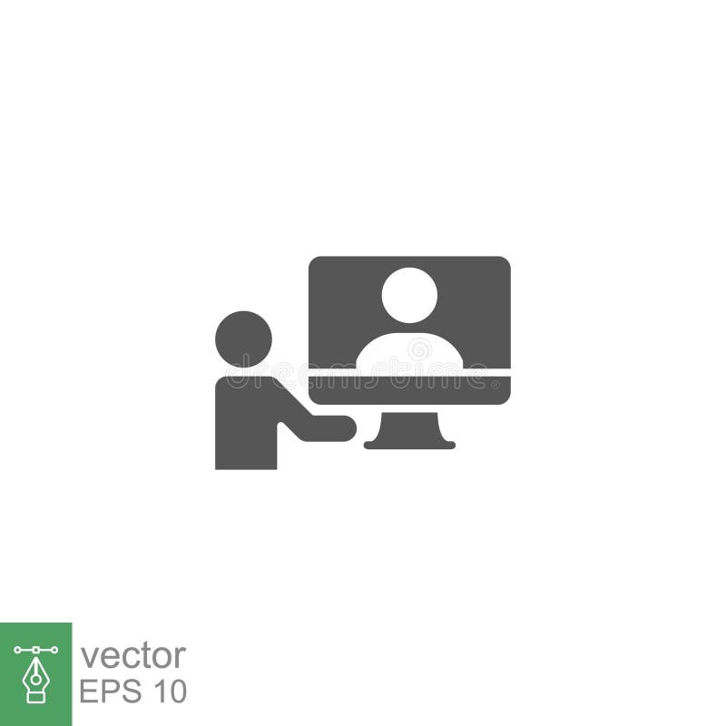 Virtual Meeting Icon Stock Illustrations – 5,655 Virtual Meeting Icon ...