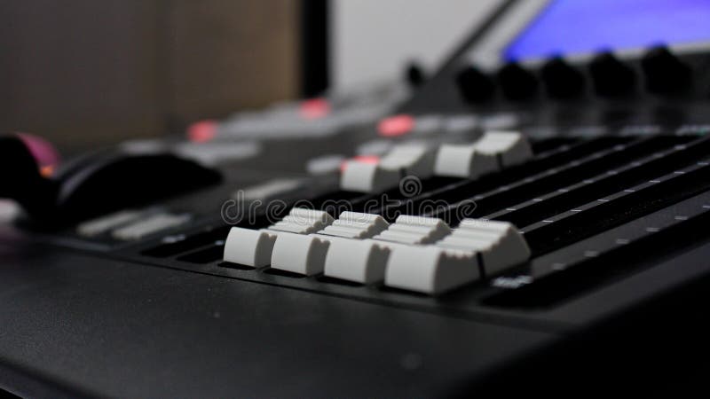 Video mixer control stock image. Image of editing, television - 92279877