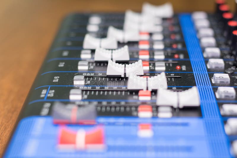 Video Mixer for Multi-camera Stock Photo - Image of room, broadcast ...