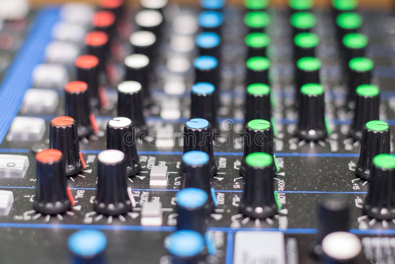 Video Mixer for Multi-camera Stock Photo - Image of digital, transition ...