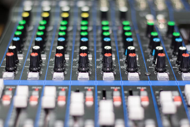 Video Mixer for Multi-camera Stock Photo - Image of camera, composition ...