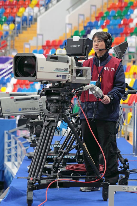 The video operator editorial image. Image of expertise - 19370045