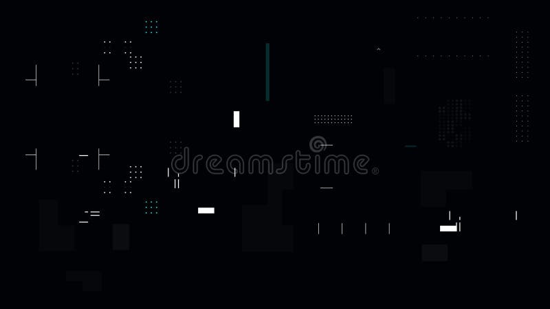 Futuristic User Interface Video Overlay Stock Illustration ...