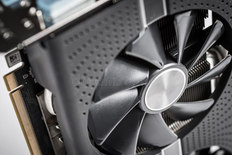 Video PC Gaming Graphic Card Close Up Stock Image - Image of cards ...