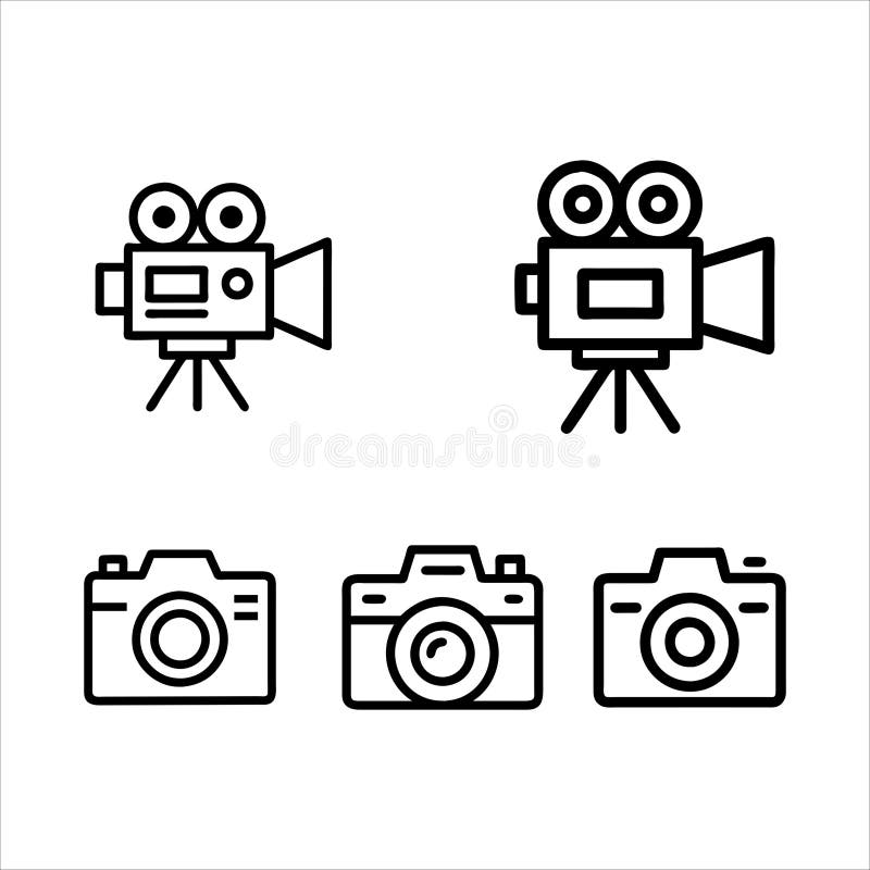 Movie Camera Man Vintage Stock Illustrations – 530 Movie Camera Man ...