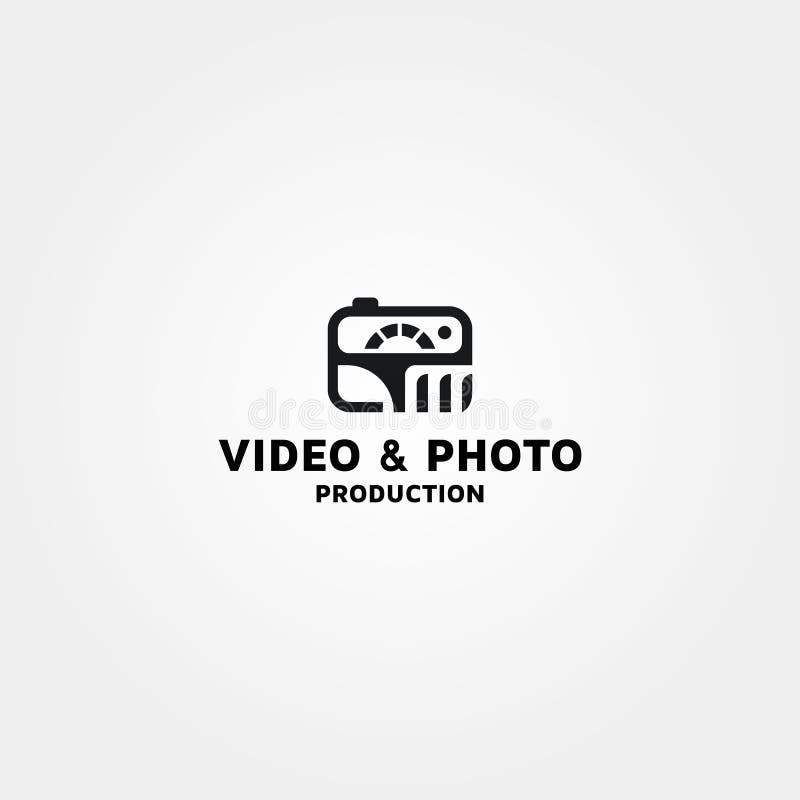 Video & Photo Production Vector Logo Design Template Idea and ...