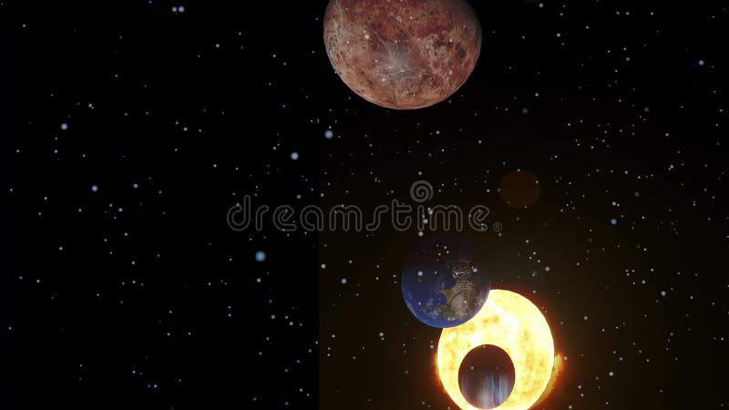 Planets of Solar System Model Geography Class Stock Footage - Video of ...