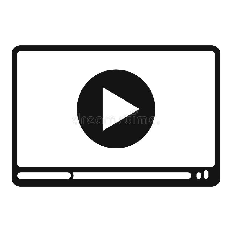 Web Video Player Icon