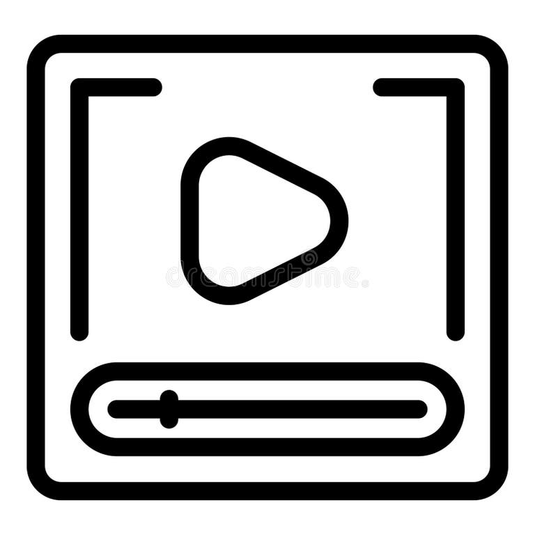 Video Play Button Progress Bar Stock Illustrations – 641 Video Play Button Progress Bar Stock ...