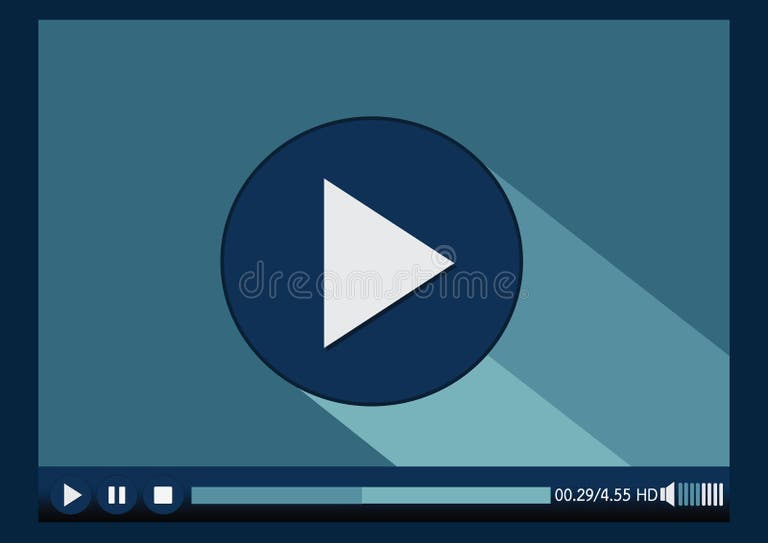 Media Player Control Panel Web Stock Illustrations – 6,066 Media Player ...