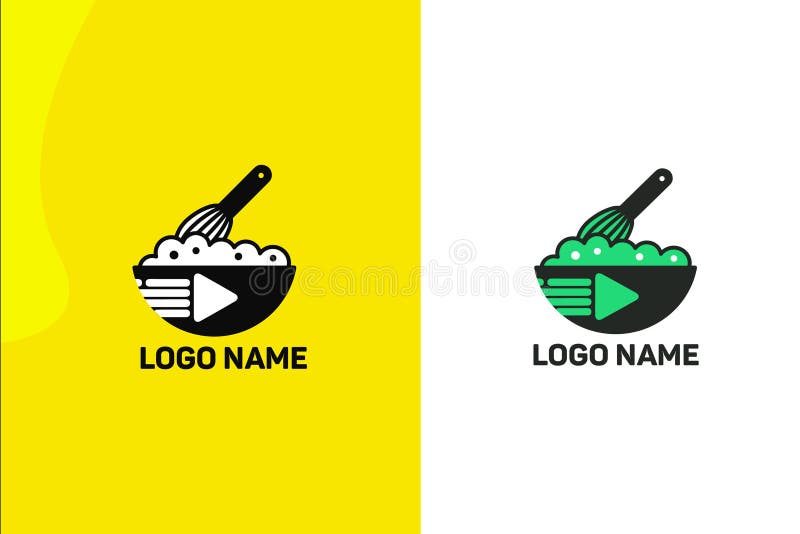 Video Player Modern Logo Design and Vector Illustration Stock Vector ...
