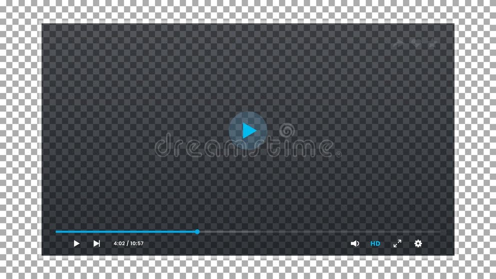Video Player Display Ui Stock Illustrations – 1,832 Video Player ...