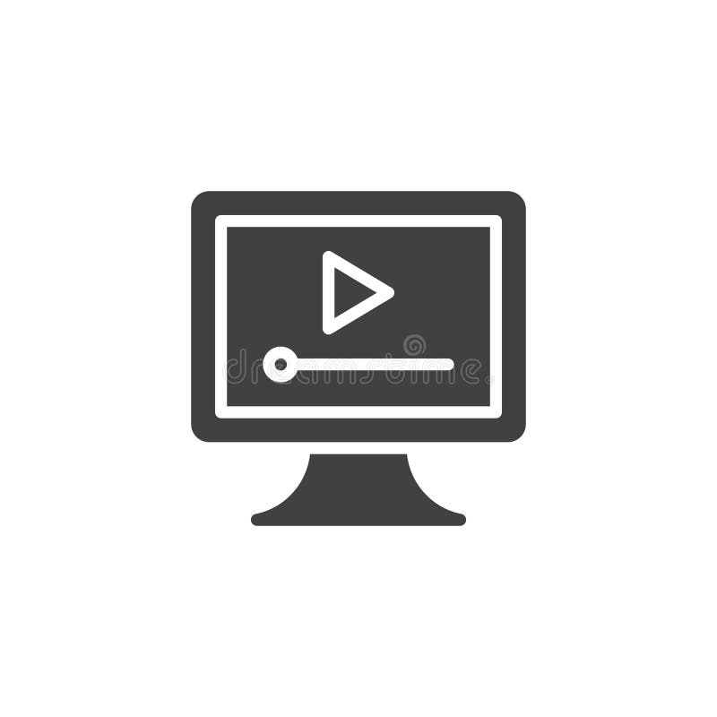 Pc Video Player Icon Stock Illustrations – 3,827 Pc Video Player Icon ...