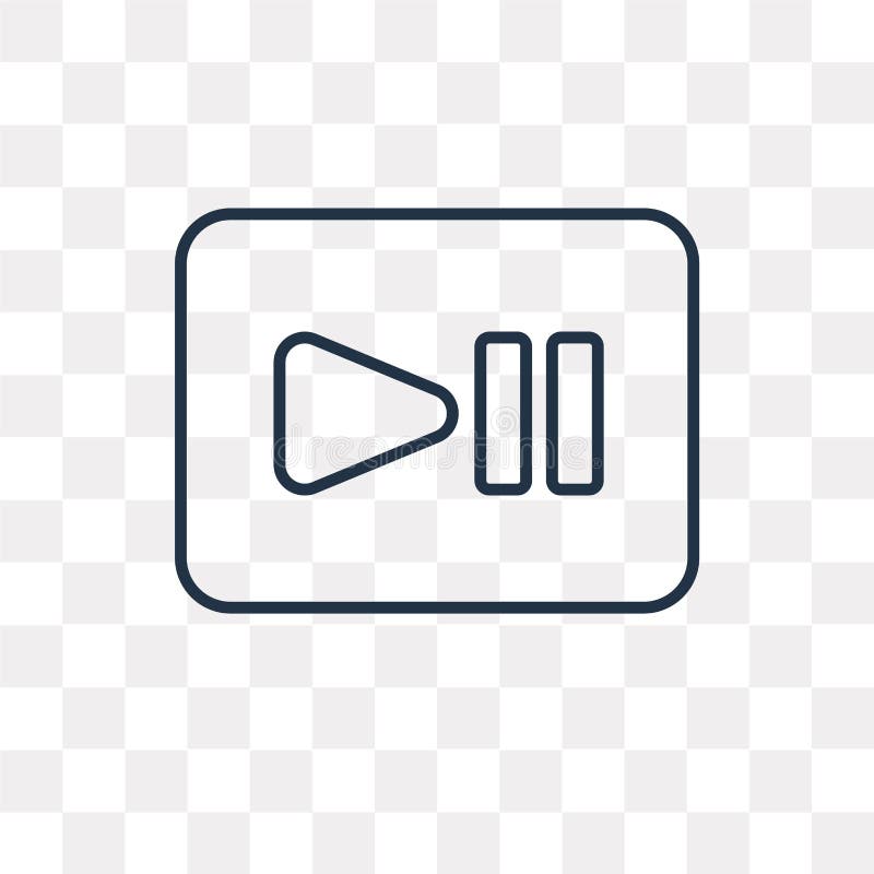 Transparent Video Player Icon Stock Illustrations – 1,383 Transparent ...