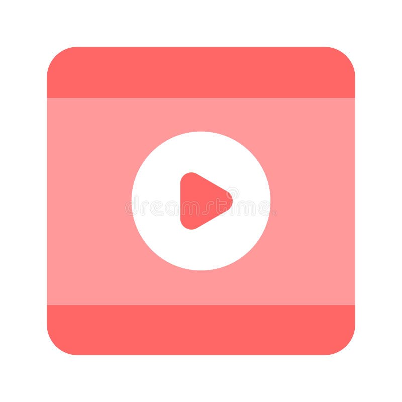 Video Player stock vector. Illustration of media, multimedia - 340072646