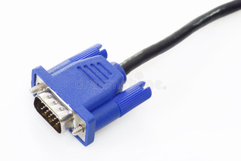 Video Plug stock photo. Image of access, electronics, monitor - 3657956