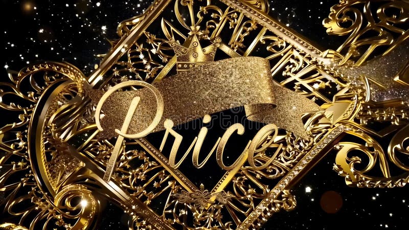 Video with Price Text: Creative Visual Featuring a Bold Price Tag on a ...