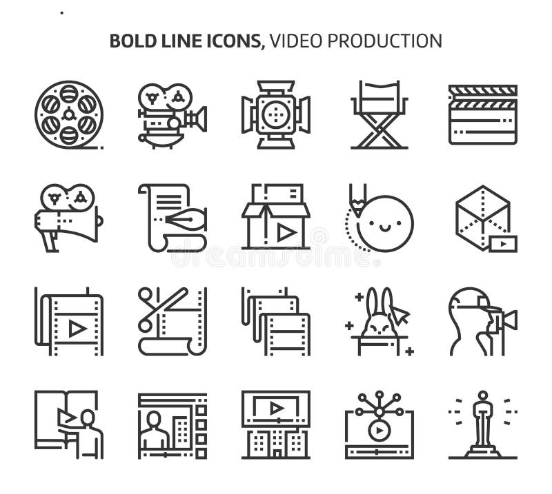 Video Bold Stock Illustrations – 2,140 Video Bold Stock Illustrations ...