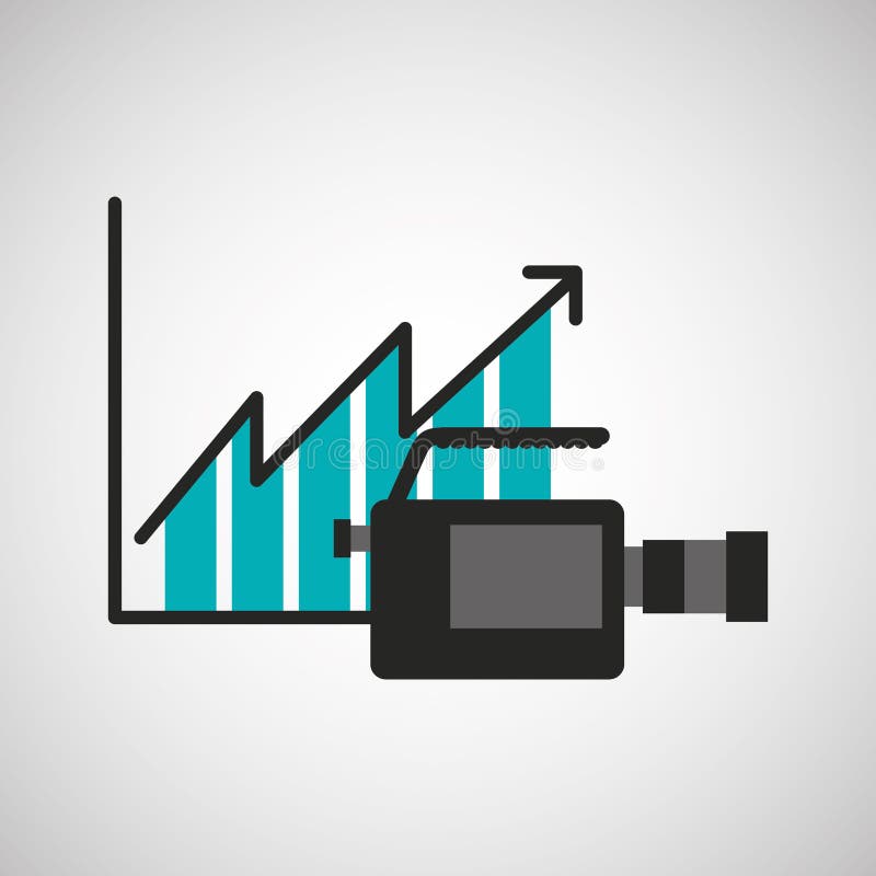 Video production design stock illustration. Illustration of modern ...