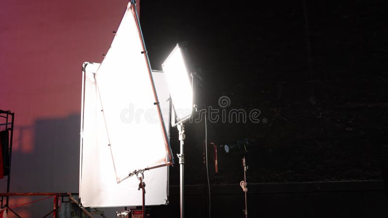 Video Production Studio Lighting Setup with Diffuser Softbox Continuous ...
