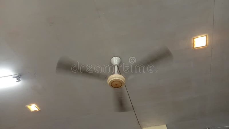Video Record the Movement of the Rotating Fan Stock Footage - Video of ...