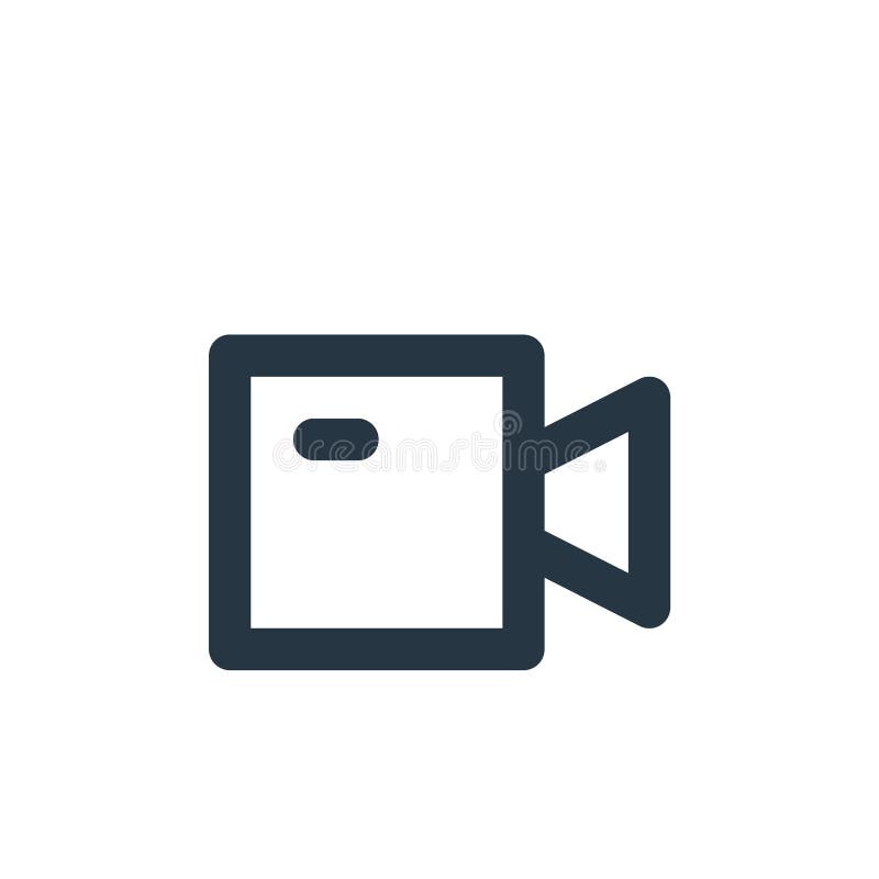 Video Recorder Icon Vector from Px Devices Concept. Thin Line ...