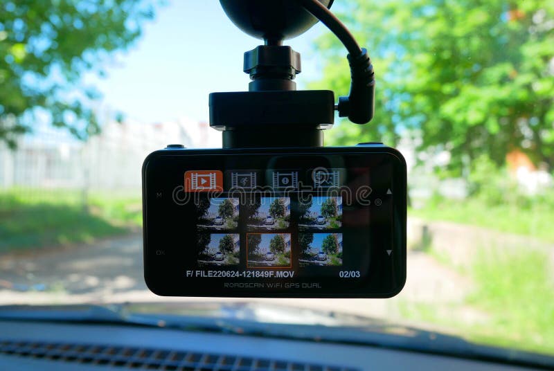 A Video Recorder for Recording a Video for Car. DVR for Installation on ...