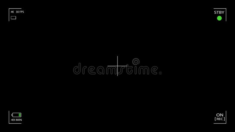 Video Recording of a Retro TV Screen. Old Film Effect. Vintage Film ...