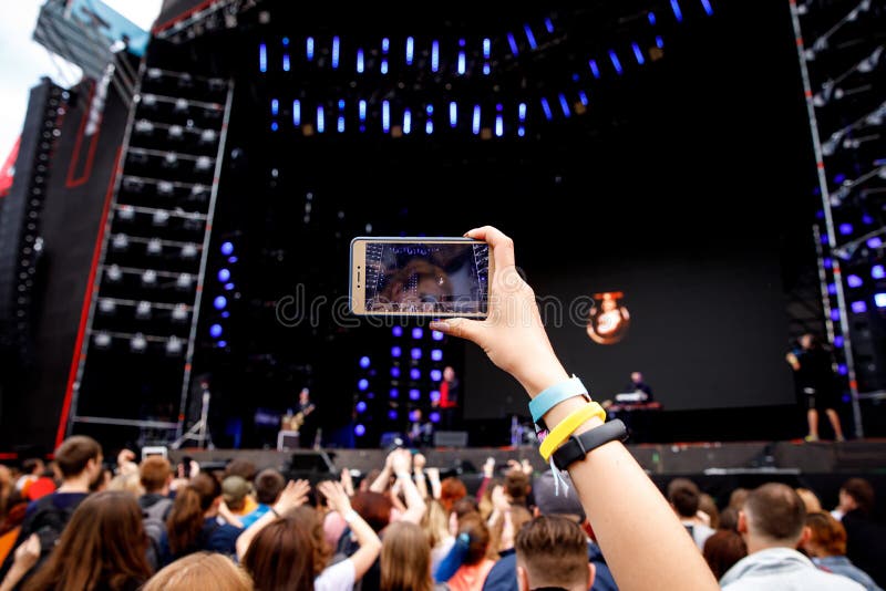Recording Show in TV Studio Editorial Photo - Image of media, lighting ...
